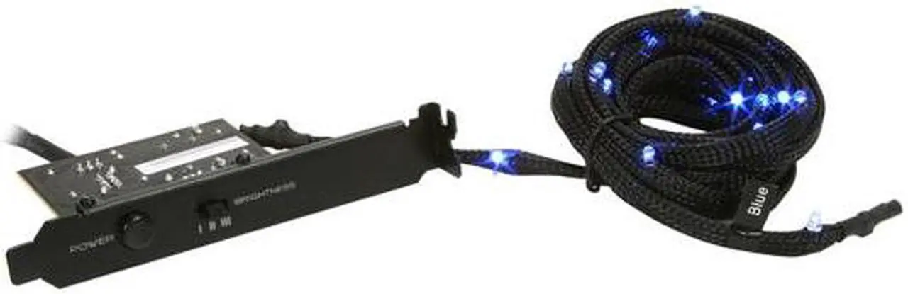 NZXT CB-LED20-BU Sleeved LED Kit - Blue, 2 m - Newegg.com