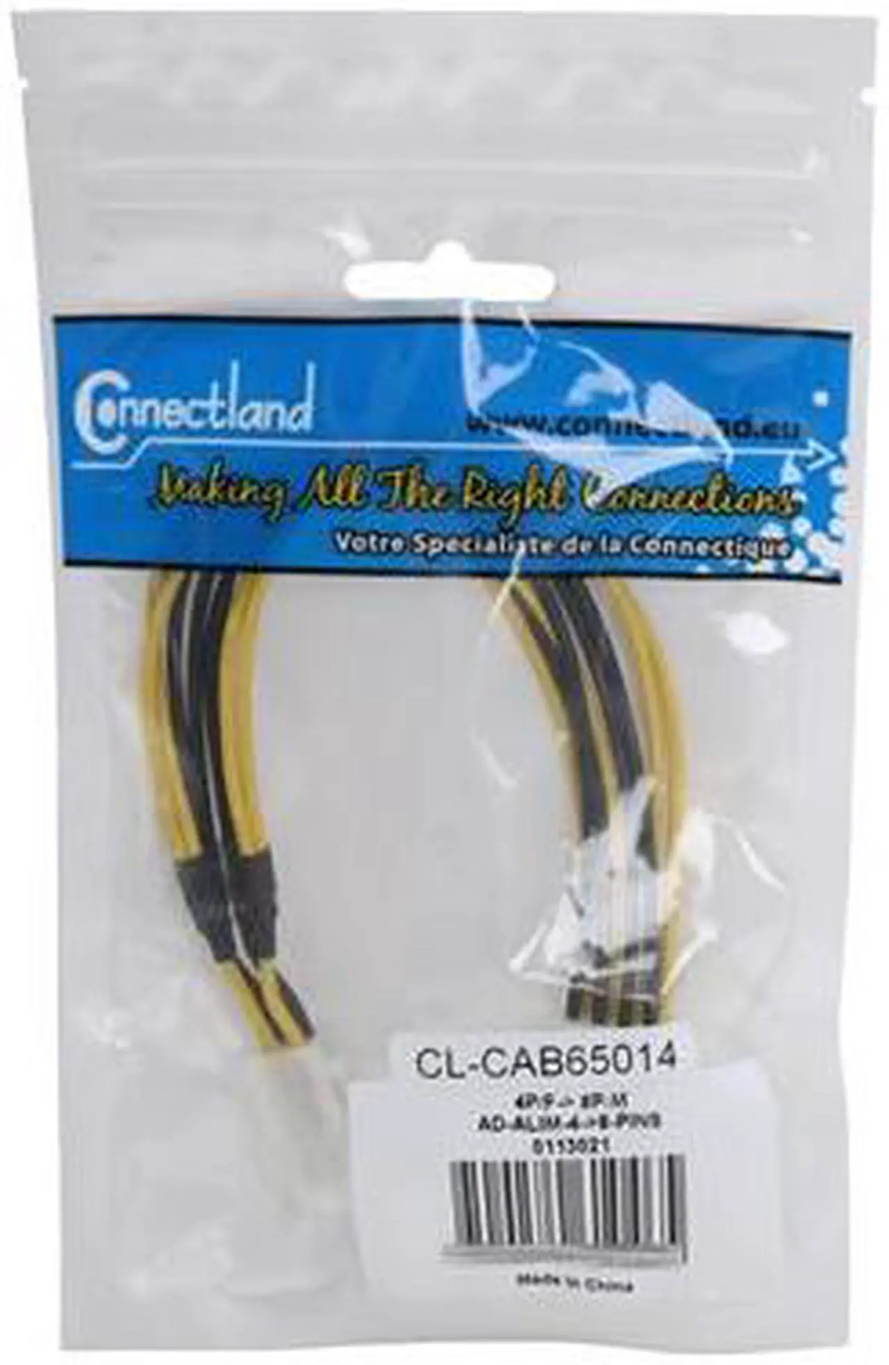 SYBA CL-CAB65014 7 in. 4-Pin Male to 8-Pin Female Power Cable - Newegg.com