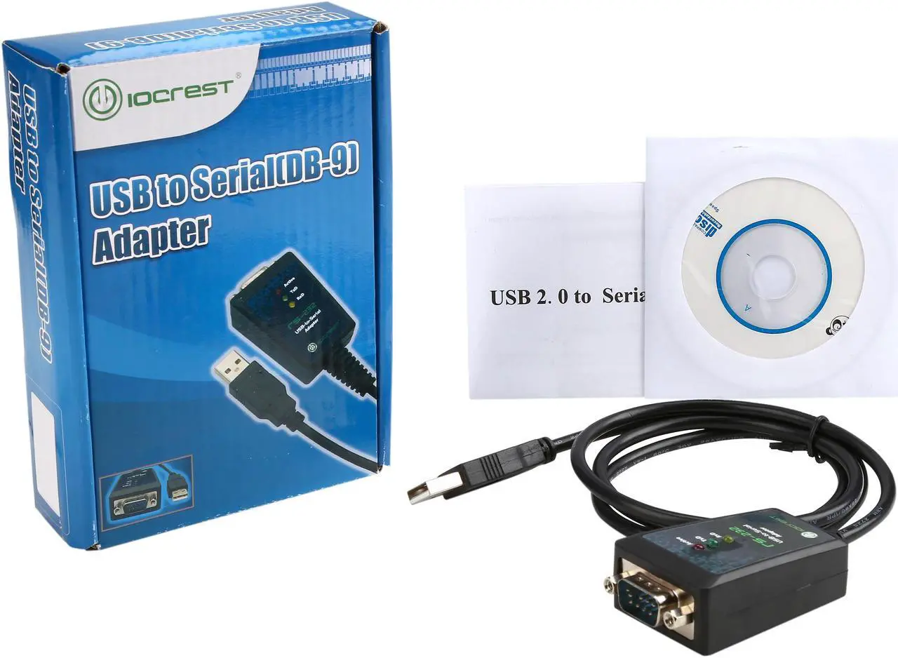 SYBA SY-ADA15044 IO CREST USB to Serial (DB-9) RS-232 Adapter - Newegg.com