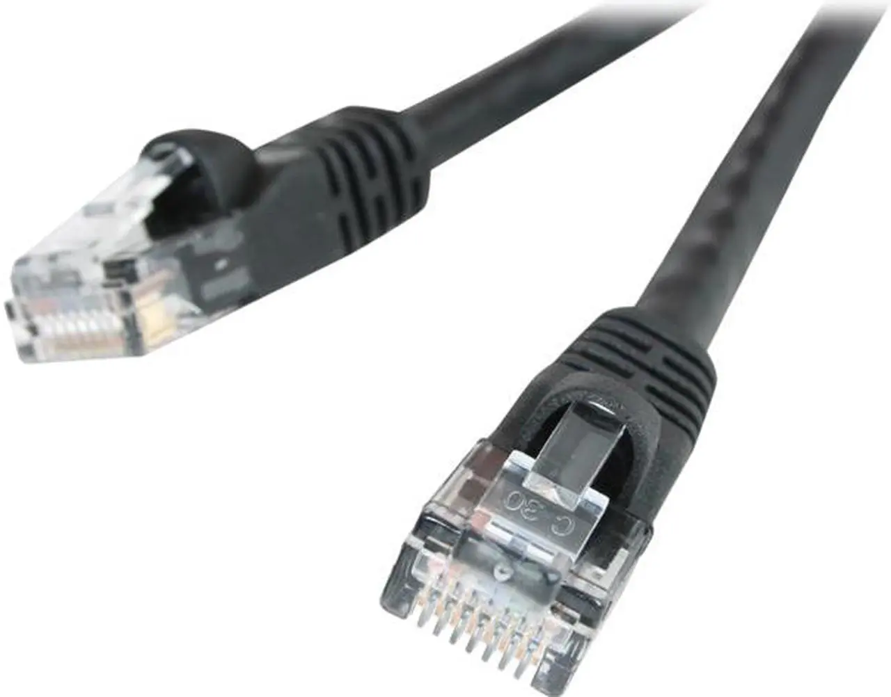 Link Depot C6M-50-BKB 50 ft. Cat 6 550 MHz Network Cable - Newegg.com