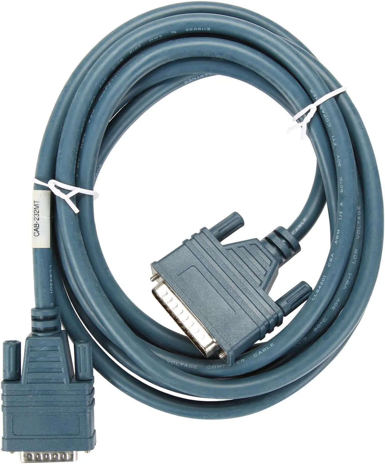 Link Depot CAB-232MT Cisco LFH60 Male to DB25 RS232 DTE Male 10ft Cable ...