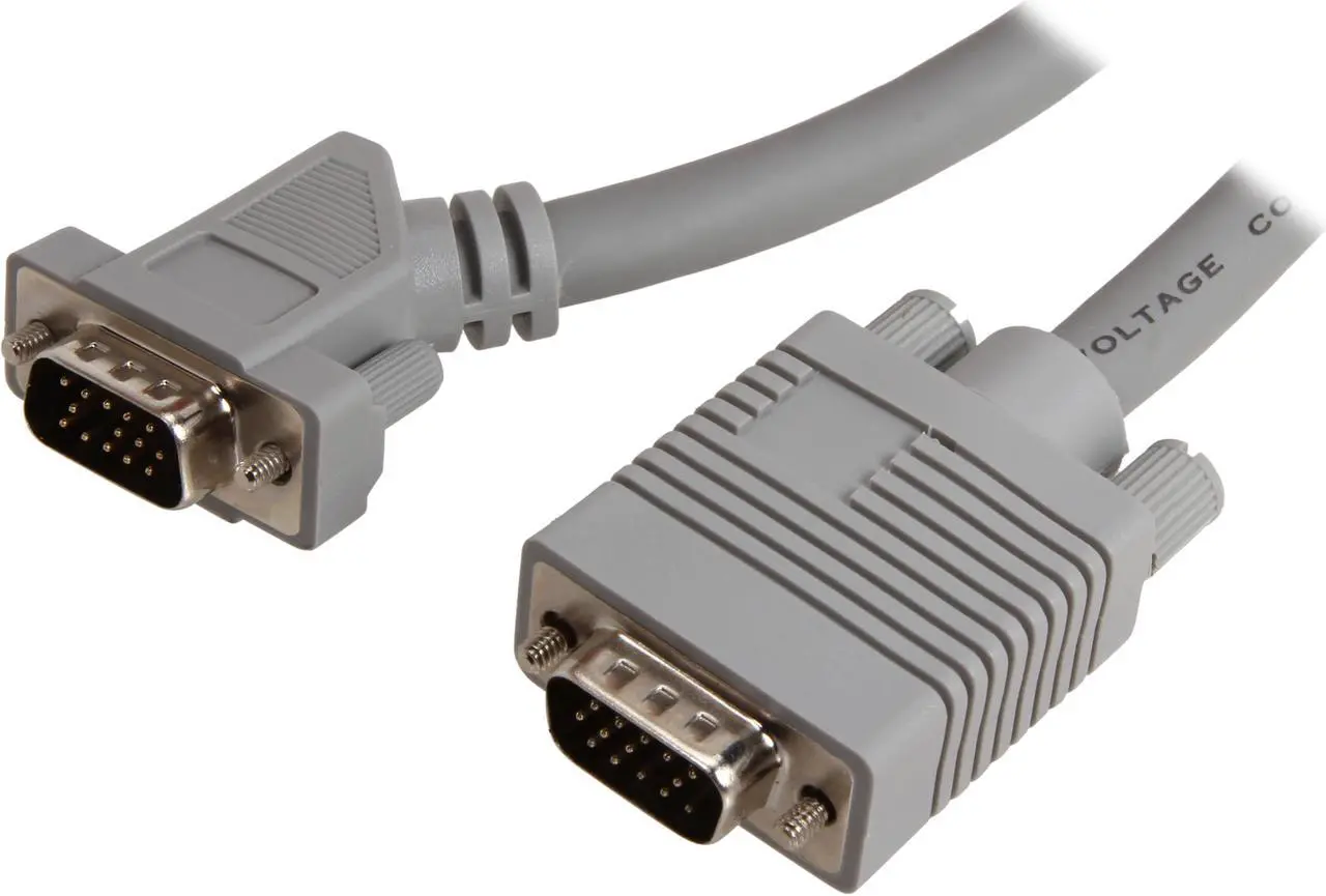 C2G 35006 VGA Cable - Premium Shielded HD15 SXGA M/M Monitor Cable with ...