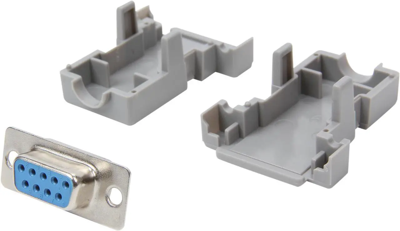 StarTech.com C9PSF Assembled DB9 Female Solder D-SUB Connector with ...