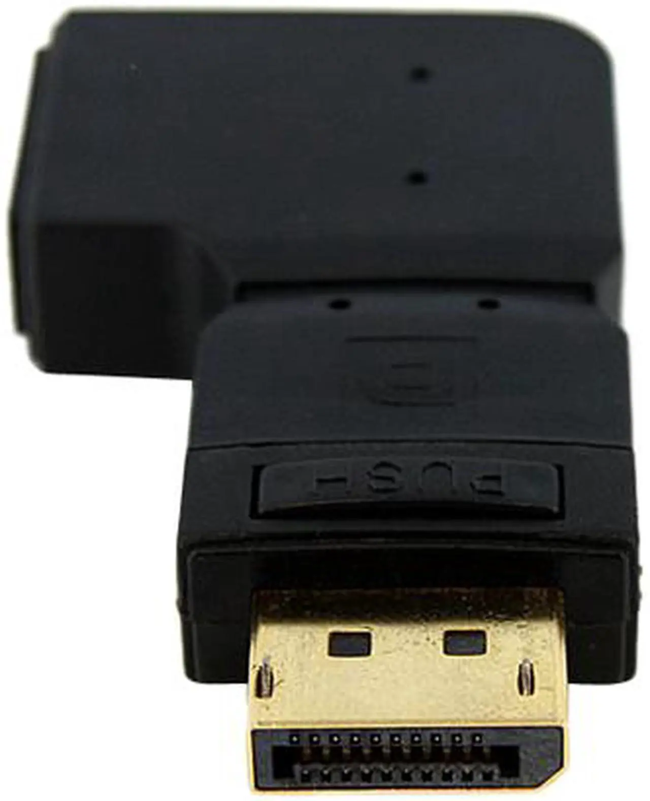 StarTech.com GCDPMFRA Right Angle DisplayPort to DisplayPort Adapter ...