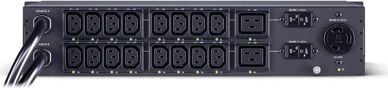 CyberPower PDU44007 Switched 2U Rackmount Power Distribution Units - Newegg.com