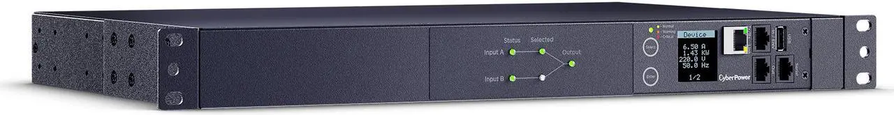 CyberPower PDU44006 Switched ATS Power Distribution Unit - Newegg.com