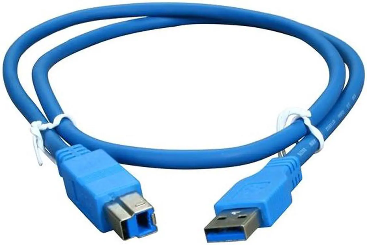 Vantec Vlink SuperSpeed USB 3.0 cable - 3 ft - Model CBL-3U3AB-BL ...
