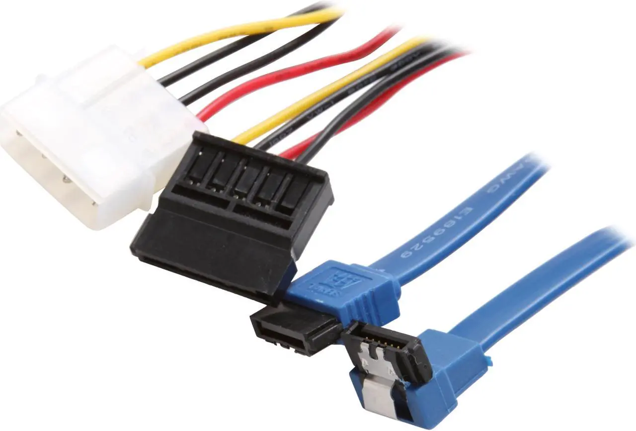 XION XON-SA918ML4P_BL 1.5 ft. SATA II with Metal Latch Cable, Blue and ...