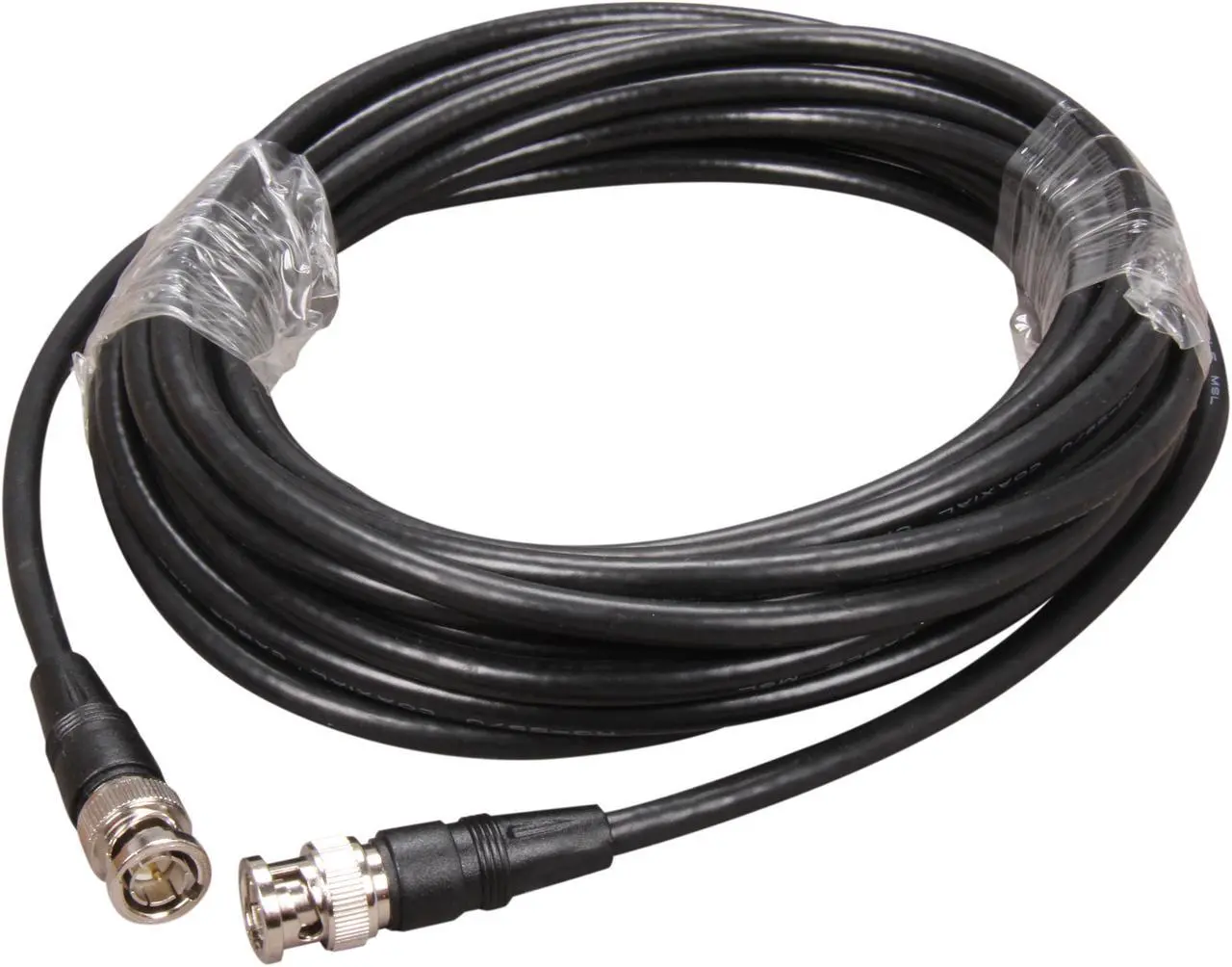 BYTECC BNC-25K 25 ft. BNC Composite Video cable, Male to Male, Black ...