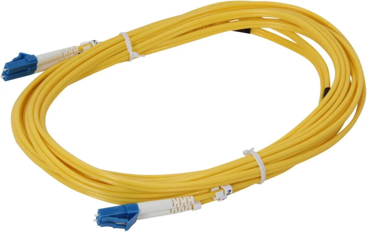 BYTECC SD-LL5 5m SD-LL LC to LC Duplex (2 Strand) Cable, Single Mode 9/ ...