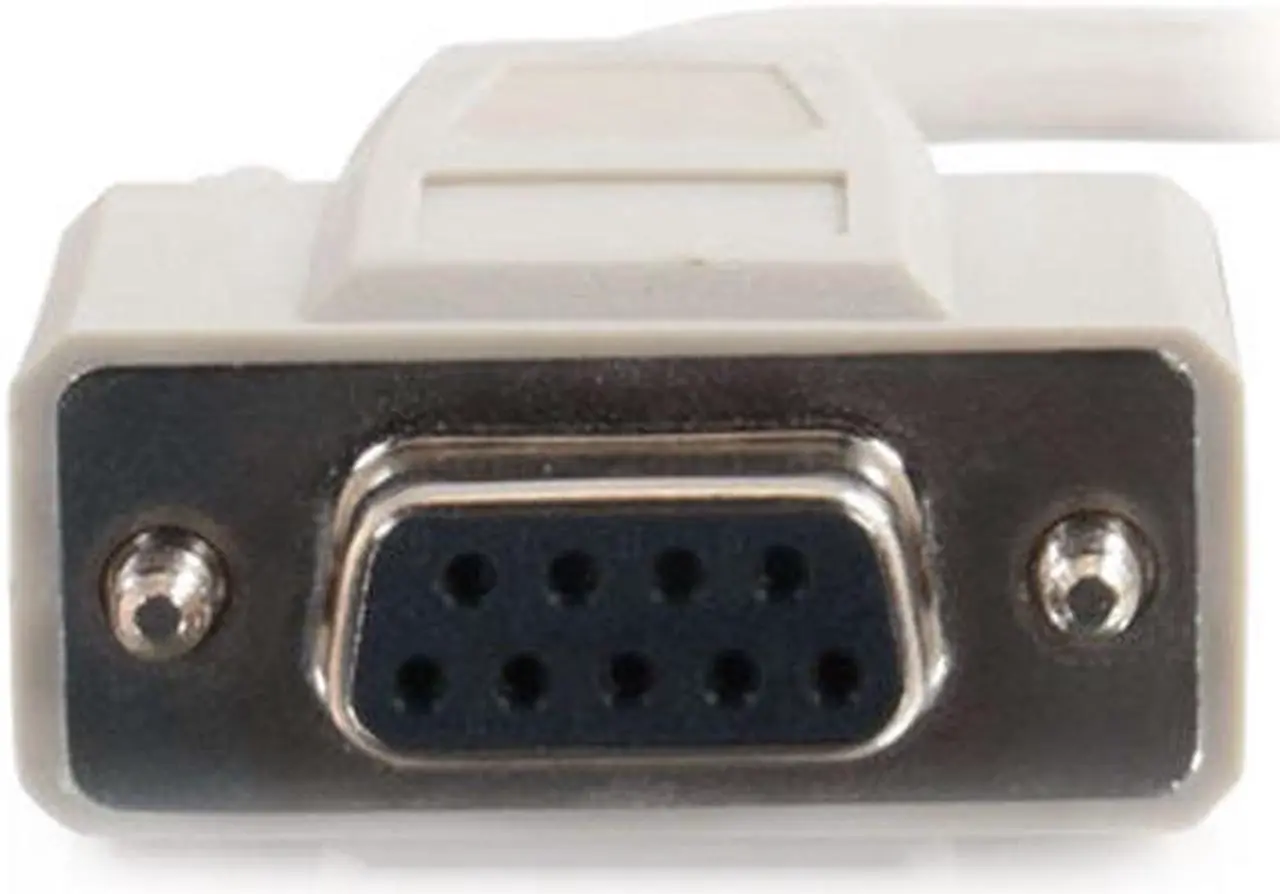 C2G 09445 DB9 Female to DB25 Male Serial RS232 Modem Cable, Beige (25 Feet, 7.62 Meters) - Newegg.ca