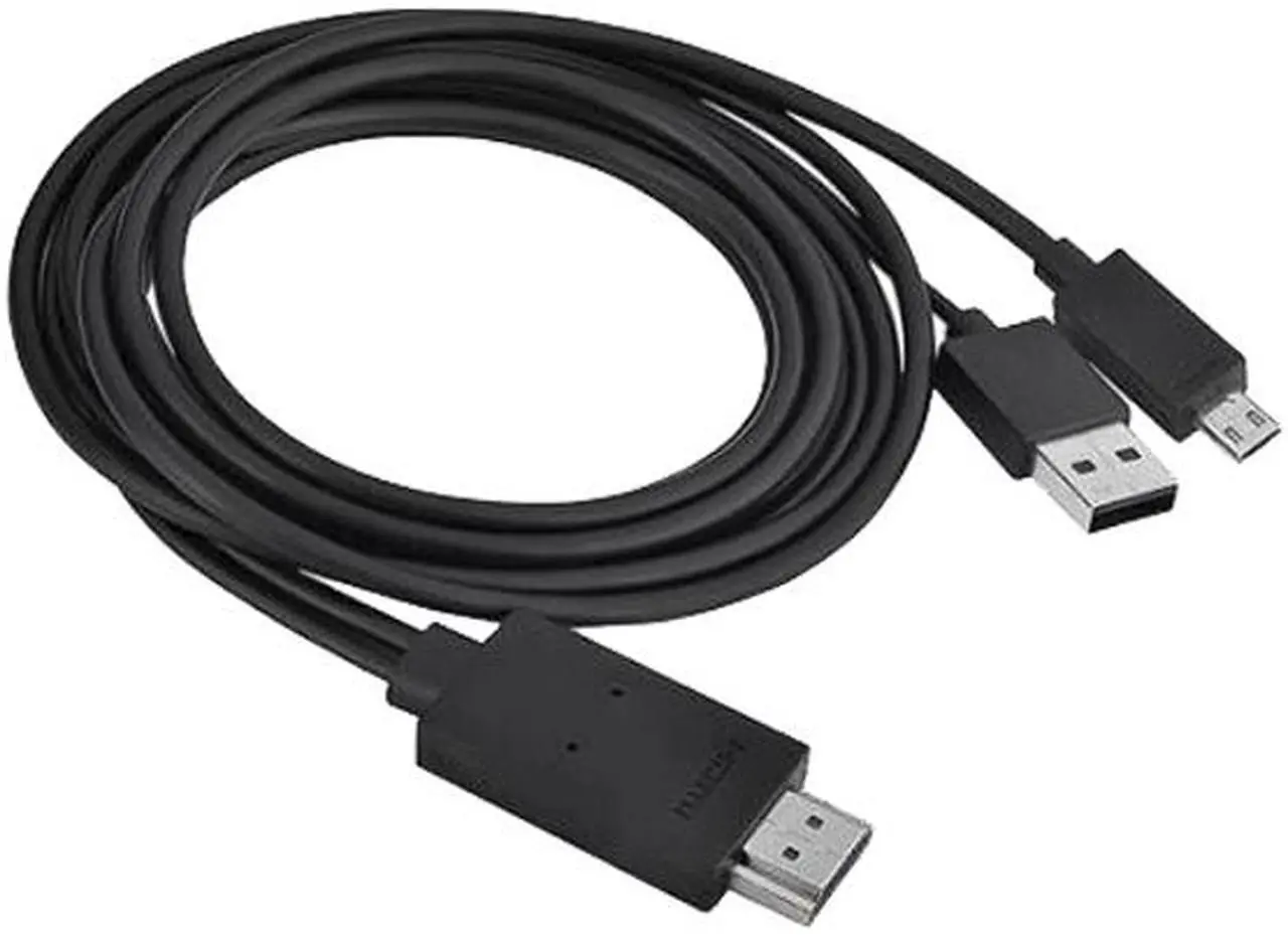 XtremPro 11001 Micro USB 11 Pin Male to HDMI MHL Male 6ft 1.8M Cable ...