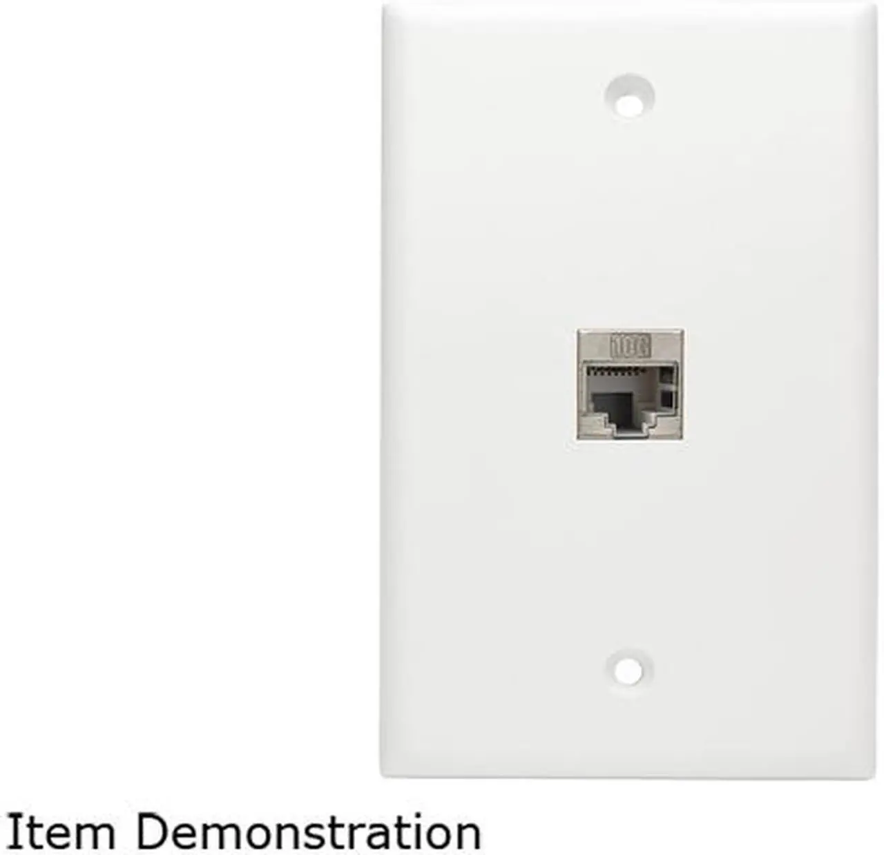 Tripp Lite N235-001-SH-6AD Cat6a Straight-Through Modular Shielded In ...