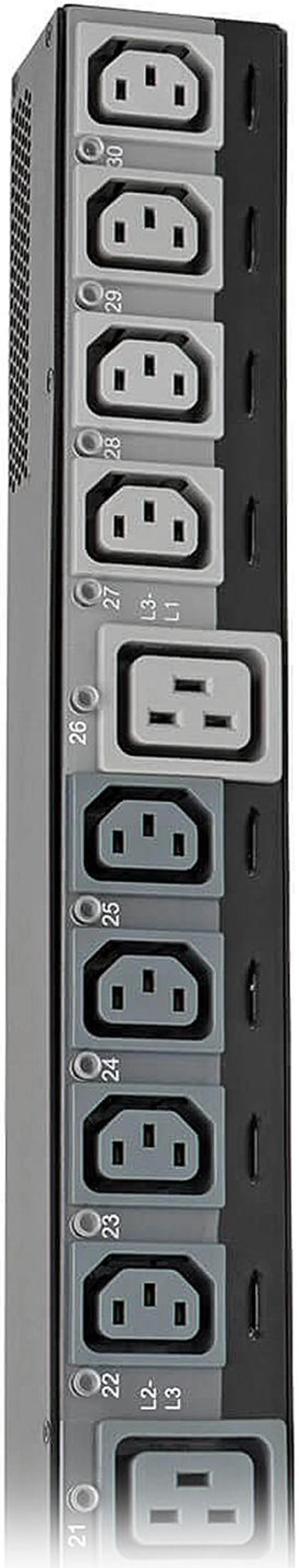 Tripp Lite 10kW 3-Phase Switched PDU, LX Interface, 200 / 208 / 240V ...