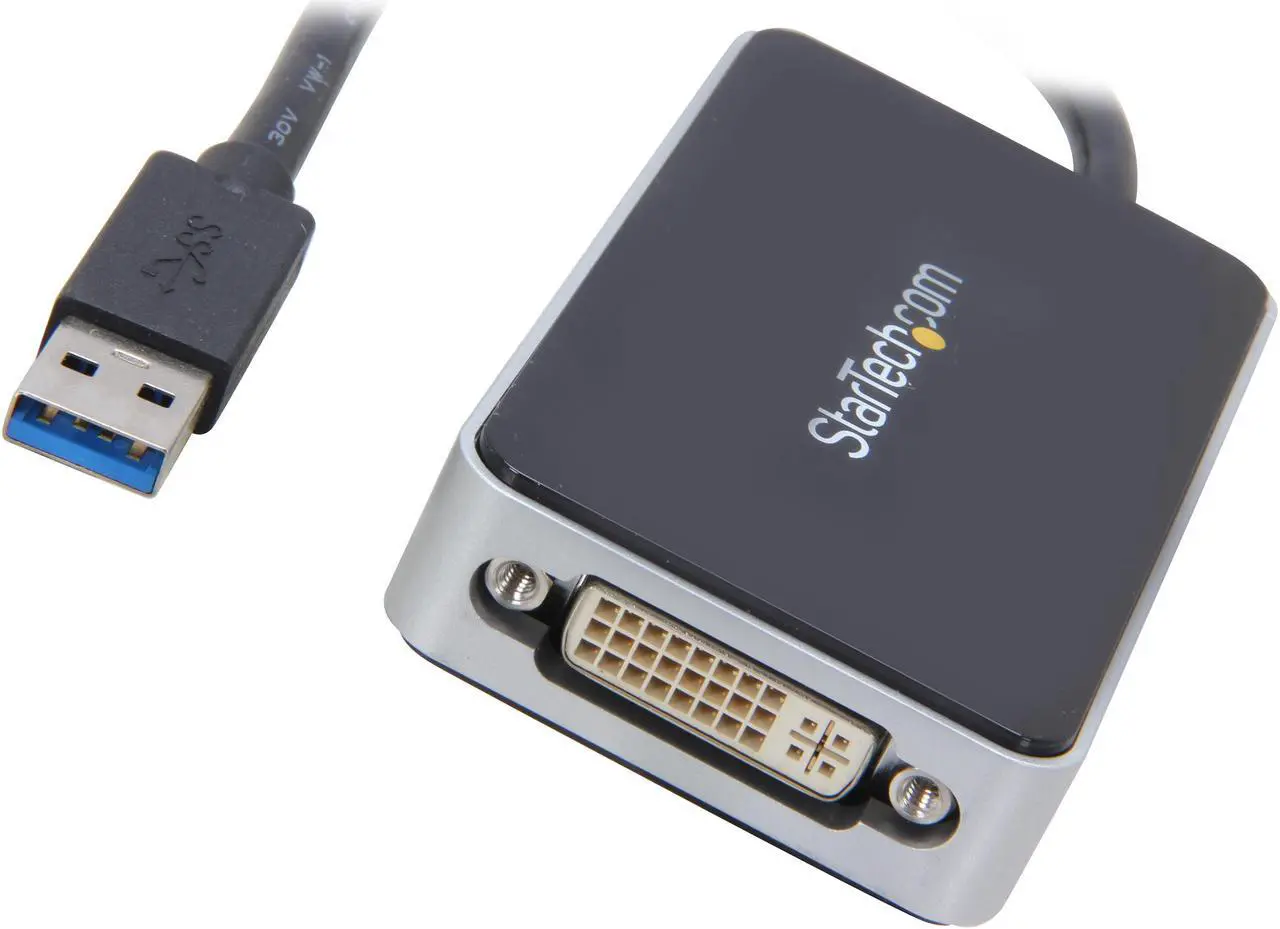 StarTech.com USB32DVIEH USB 3.0 to DVI External Video Card Multi ...