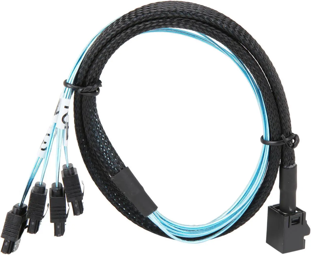 Coboc SFF8643-4SATA-75CM Internal HD mini-SAS SFF-8643 to 4 x SATA ...