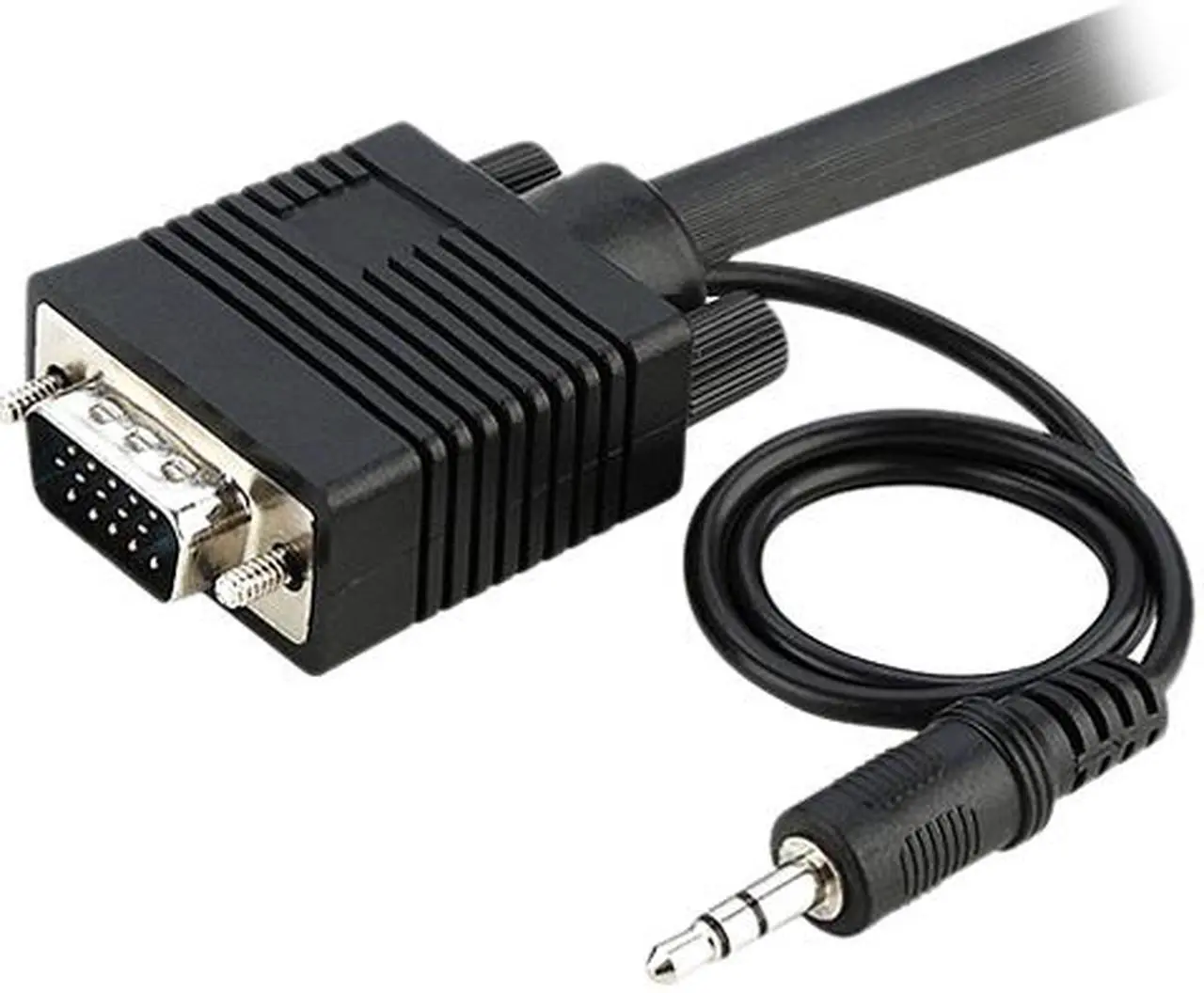 Insten 675836 6 ft. Premium SVGA Monitor Extended Cable w/ 3.5mm Audio ...