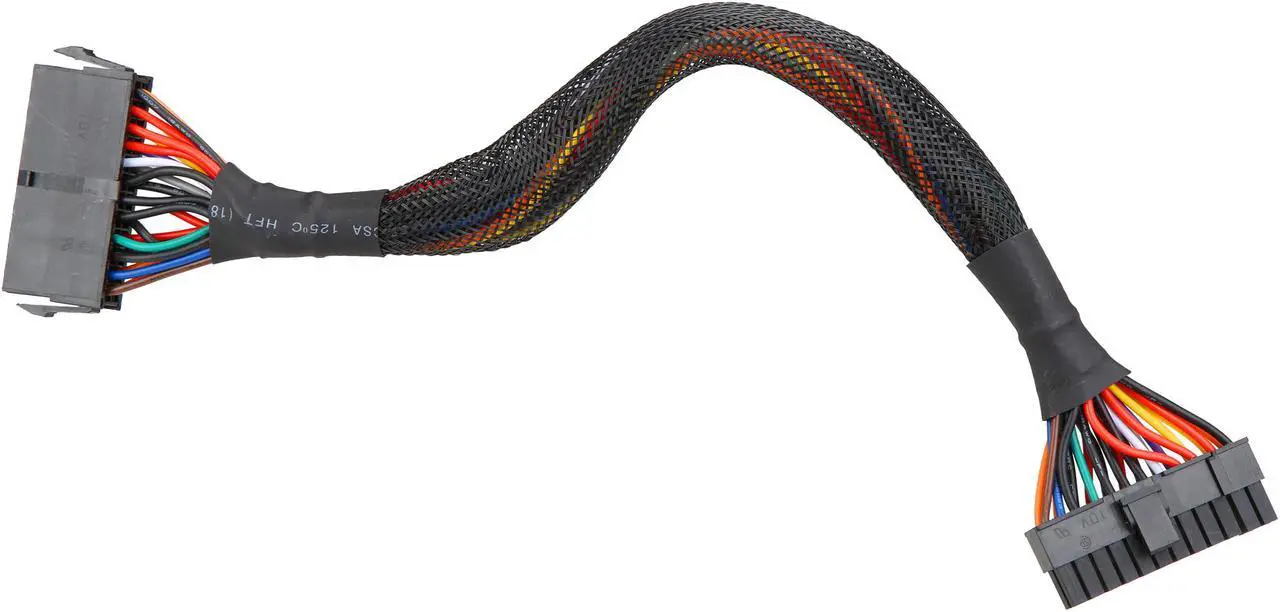 1ST PC CORP CB-24M-24F Extension Cable 13.25" Male to Female Black ...