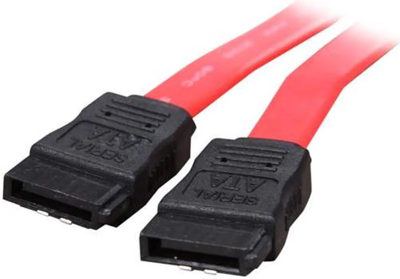 SNT CABLE-SATA23D7 1.91 ft. 2 x 7-pin SATA Cable for SATA I / II hard ...