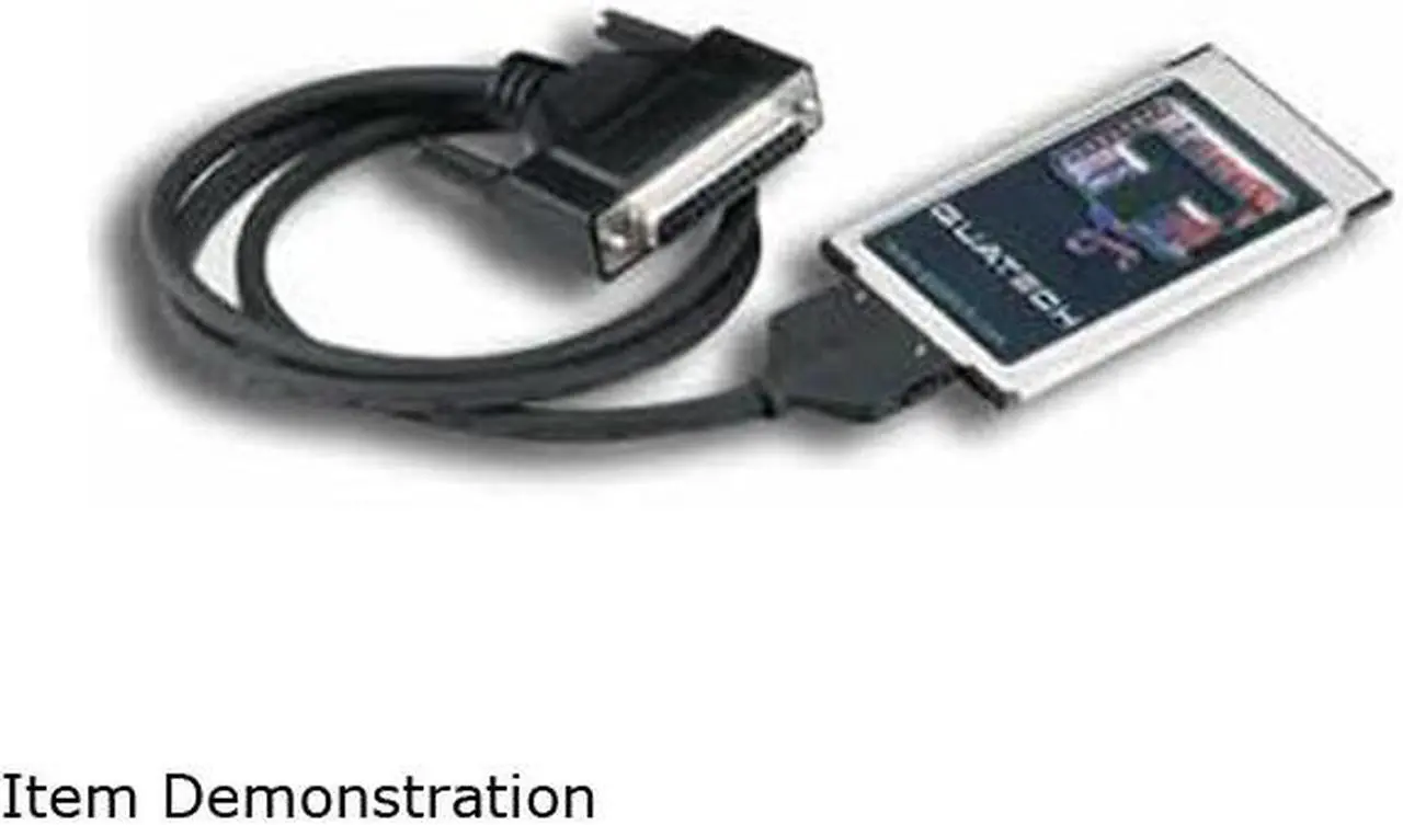 Quatech SPP-100 1 Port PCMCIA to DB-25 Parallel Adapter - Newegg.com