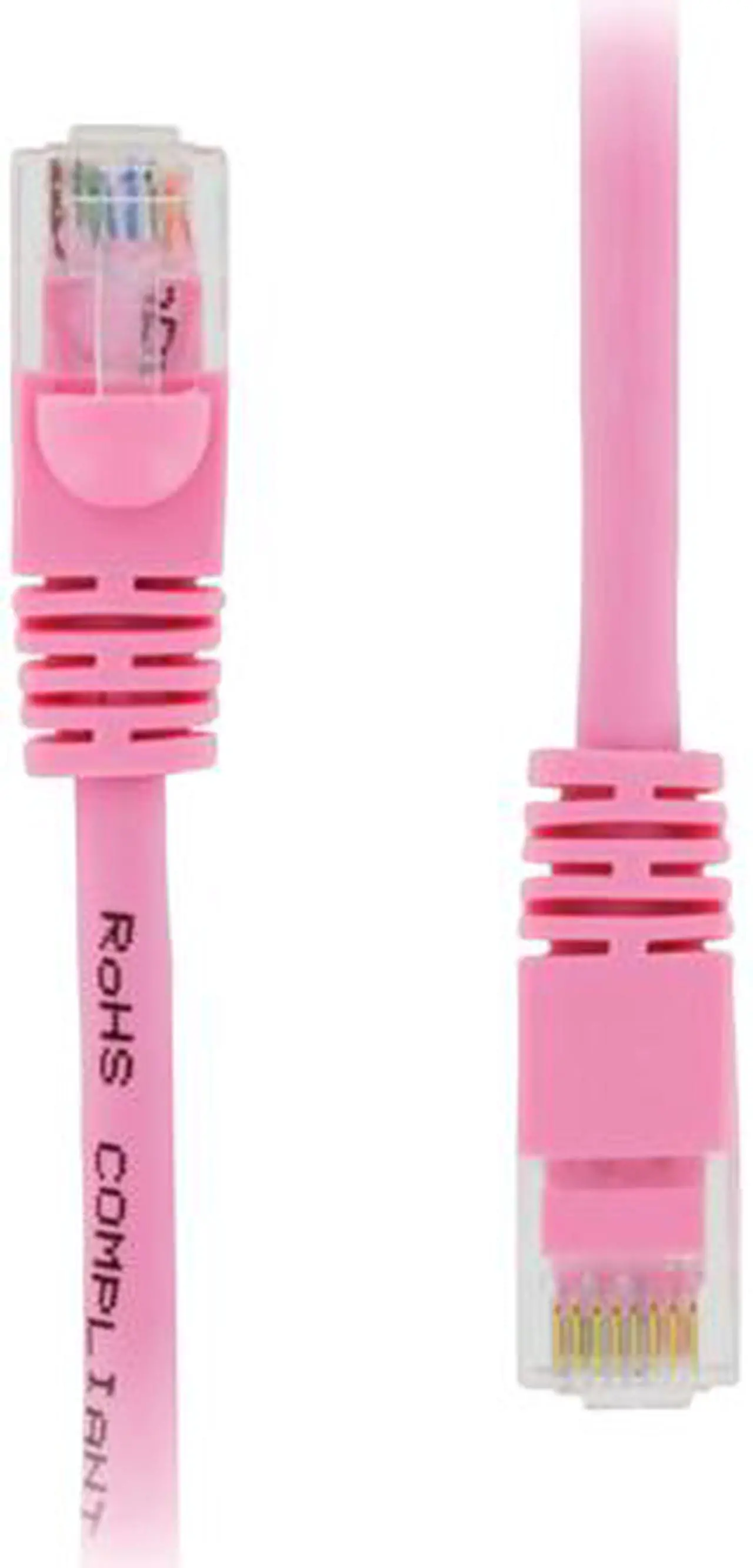 (10 Pack) 10 FT RJ45 CAT5E Molded Ethernet Network Patch Cable - Pink ...