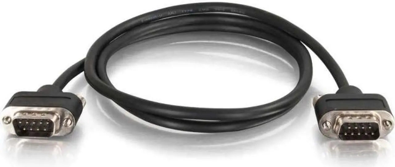 C2G 6ft CMG-Rated DB9 Low Profile Null Modem M-M - Newegg.com