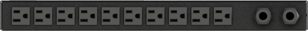 Vertiv VA4N1100 Switched Auto Transfer Switch 1U RPDU Rack Transfer ...