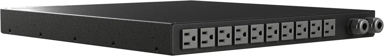 Vertiv VA4N1100 Switched Auto Transfer Switch 1U RPDU Rack Transfer Switch Unit Level Monitored ...