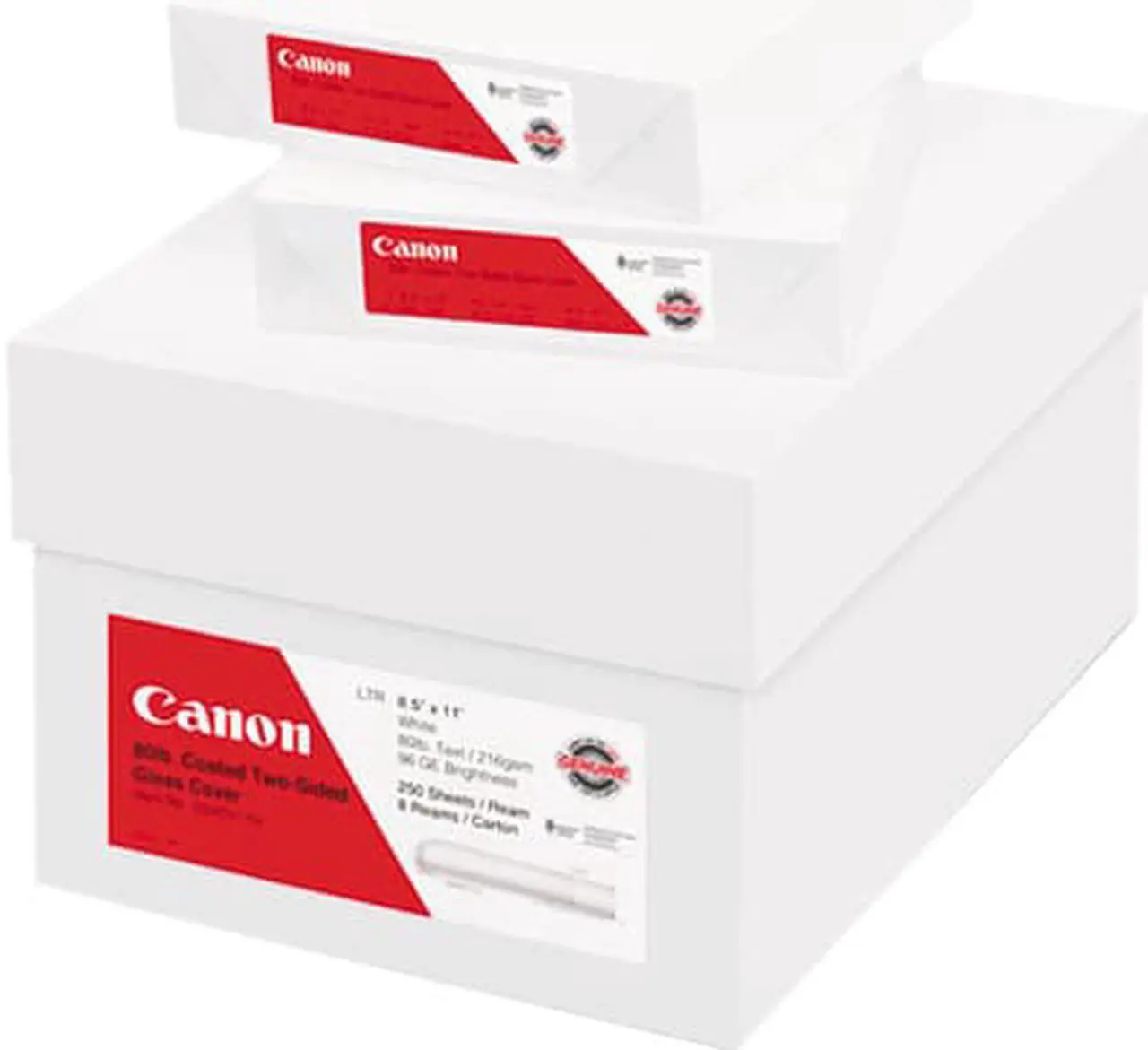 Canon - 0340V115 - Canon Coated Two-sided Gloss Cover Paper - Letter ...