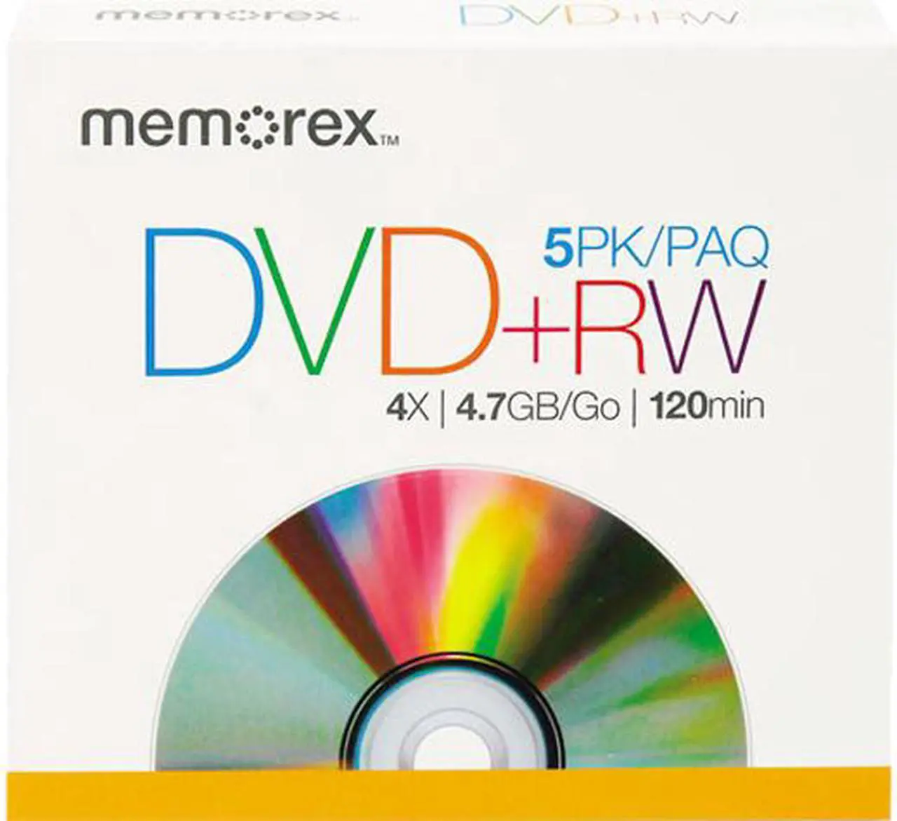 Dvd+Rw Discs, 4.7Gb, 5/Pack - Newegg.com
