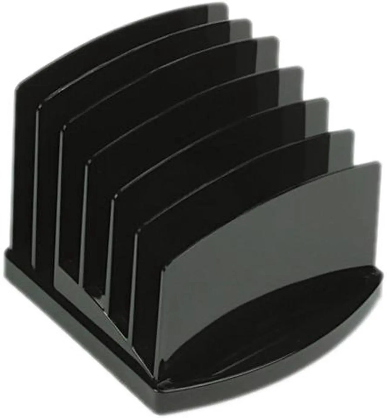 Officemate Incline Sorter 6-Compartments Plastic 7.5w x 7.5d x 6.4h ...