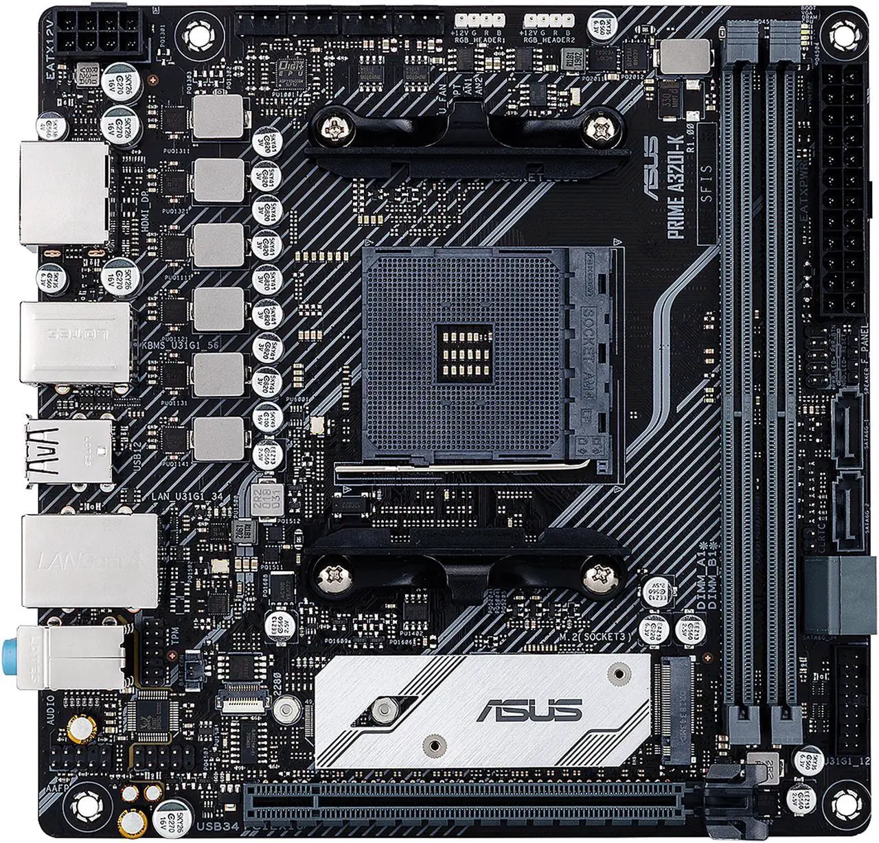 ASUS PRIME A320I-K/CSM AM4 Mini ITX AMD Motherboard - Newegg.com