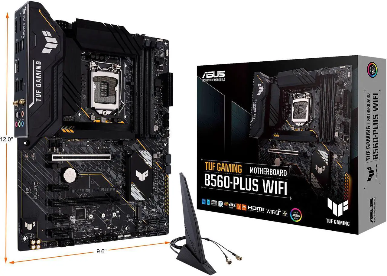 ASUS TUF GAMING B560-PLUS WIFI LGA 1200 ATX Intel Motherboard - Newegg.com