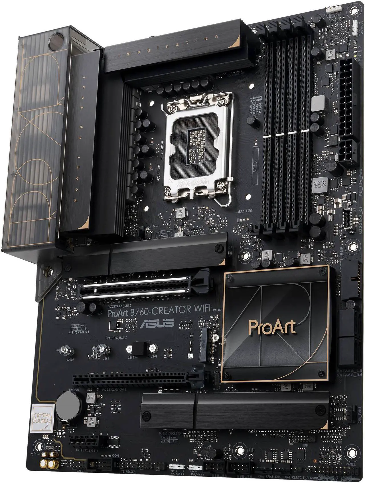 ASUS ProArt B760-CREATOR WiFi Intel LGA 1700(13th and 12th Gen) ATX ...