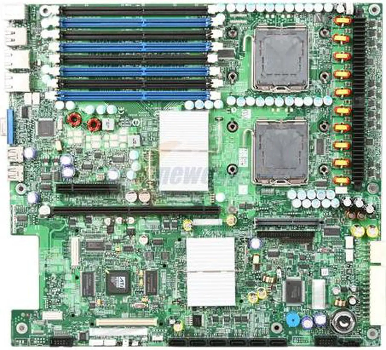 Intel S5000PAL LGA 771 Dual processor, SATA Raid Motherboard with (2 ...