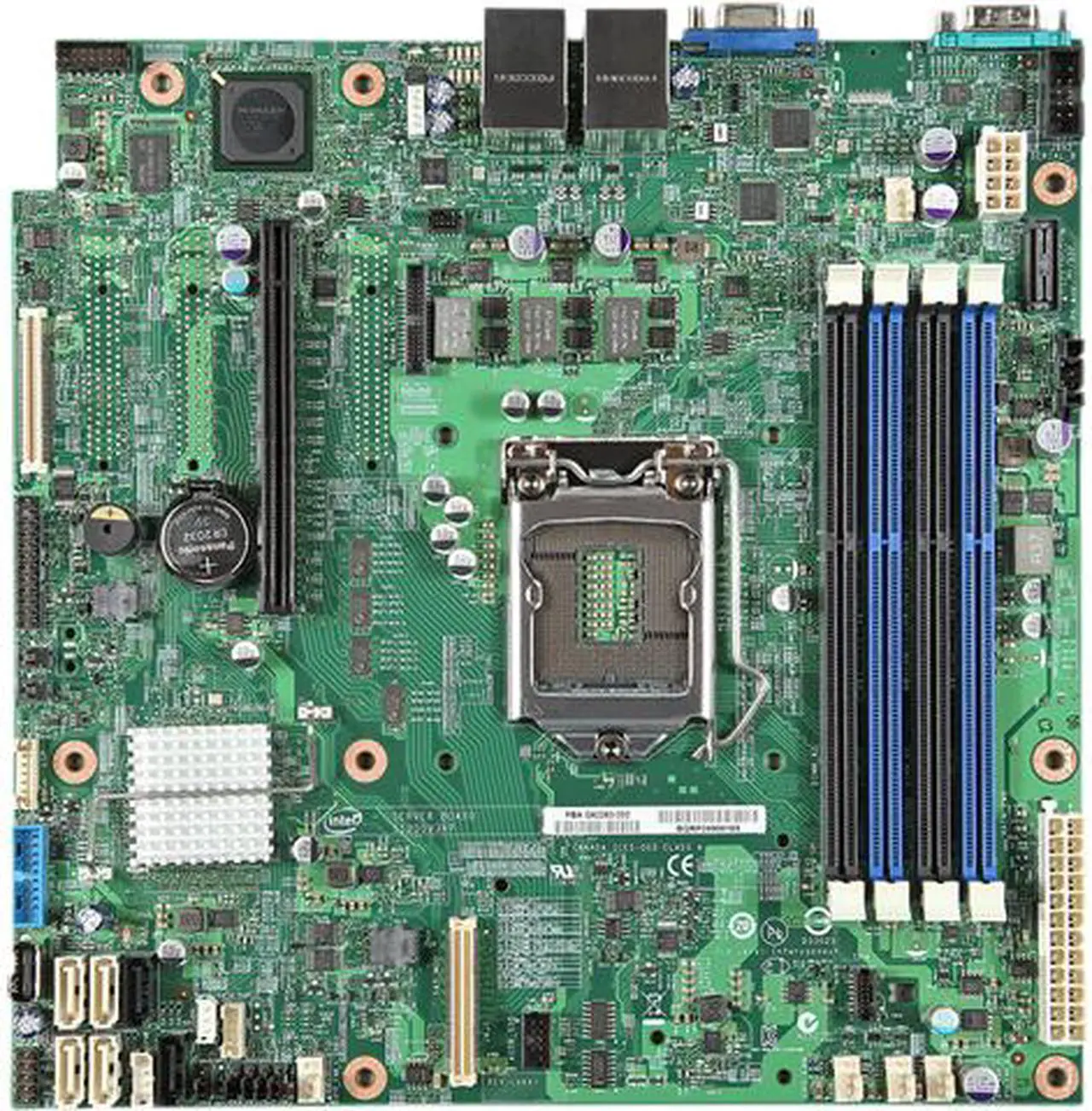 Refurbished: Intel DBS1200V3RPS uATX Box Motherboard MATX Xeon S1155 ...