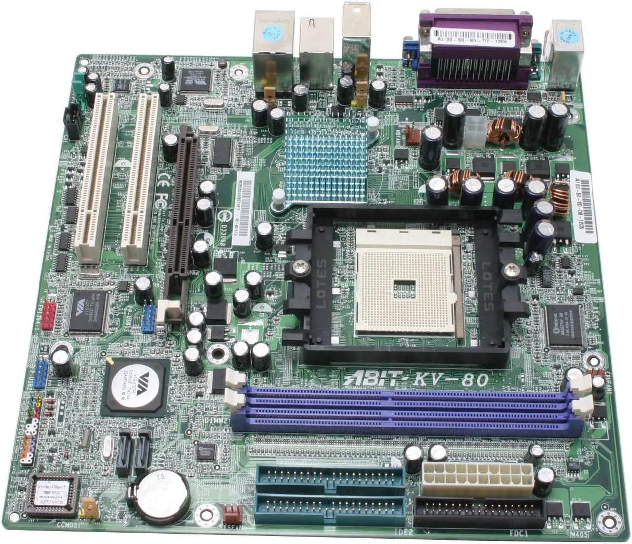 ABIT KV-80 754 Micro ATX AMD Motherboard - Newegg.com