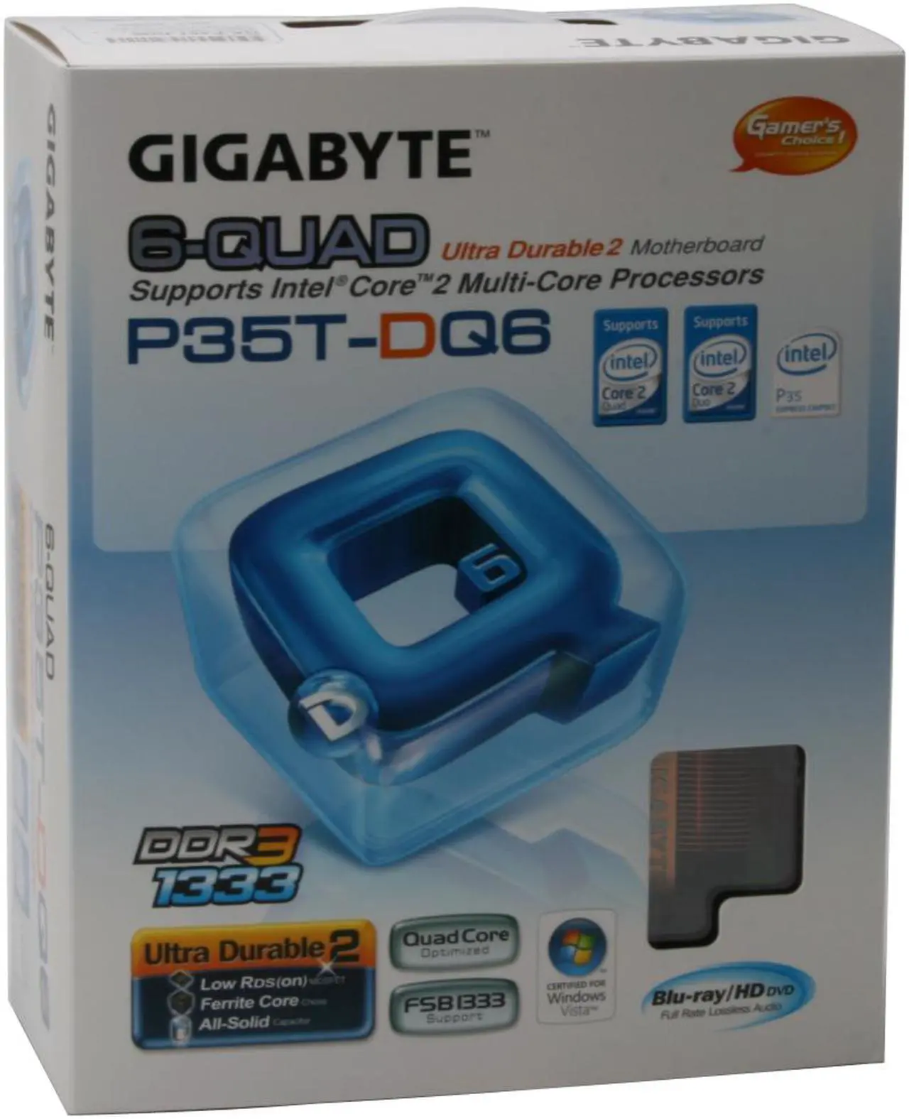 GIGABYTE GA-P35T-DQ6 LGA 775 ATX Intel Motherboard - Newegg.com