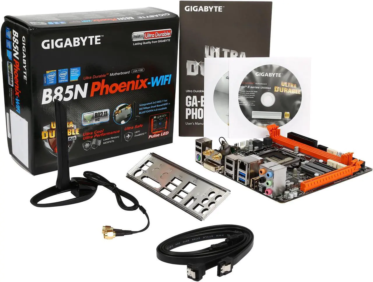 GIGABYTE GA-B85N Phoenix-WIFI LGA 1150 Mini ITX Intel Motherboard - Newegg.com