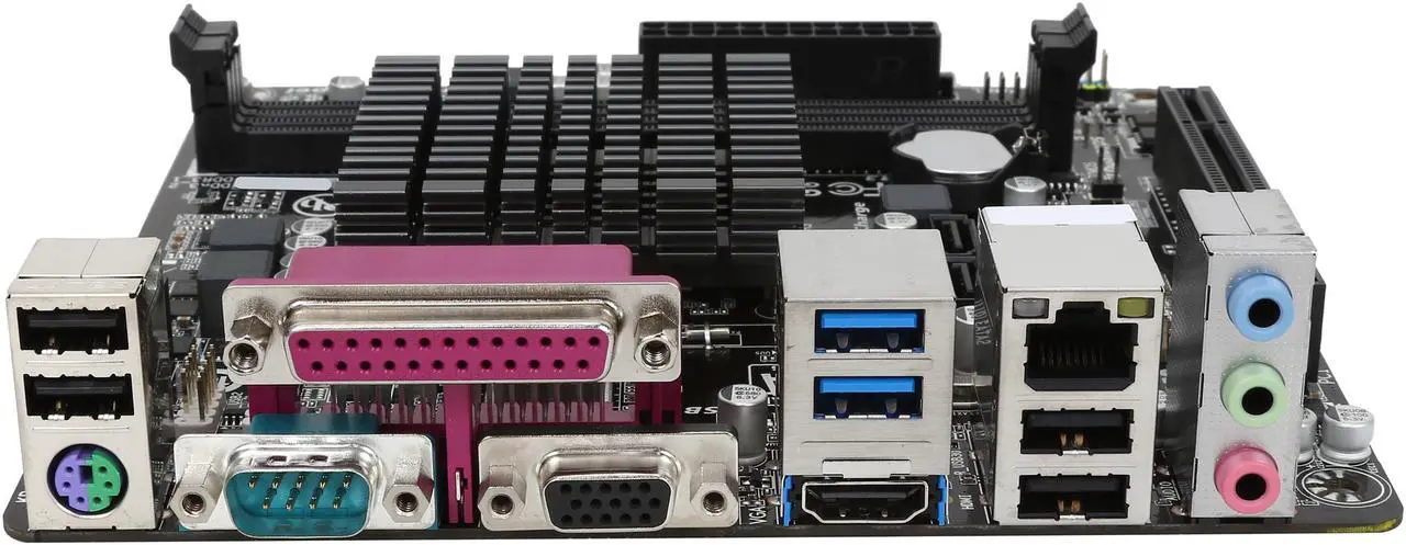 GIGABYTE GA-E2100N AMD E1-2100 APU 1.0GHz Mini ITX Motherboard / CPU ...