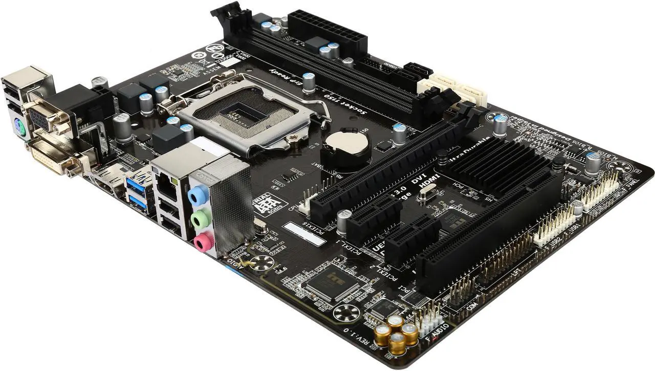GIGABYTE GA-B85M-HD3-A (rev. 1.0) LGA 1150 Micro ATX Intel Motherboard ...