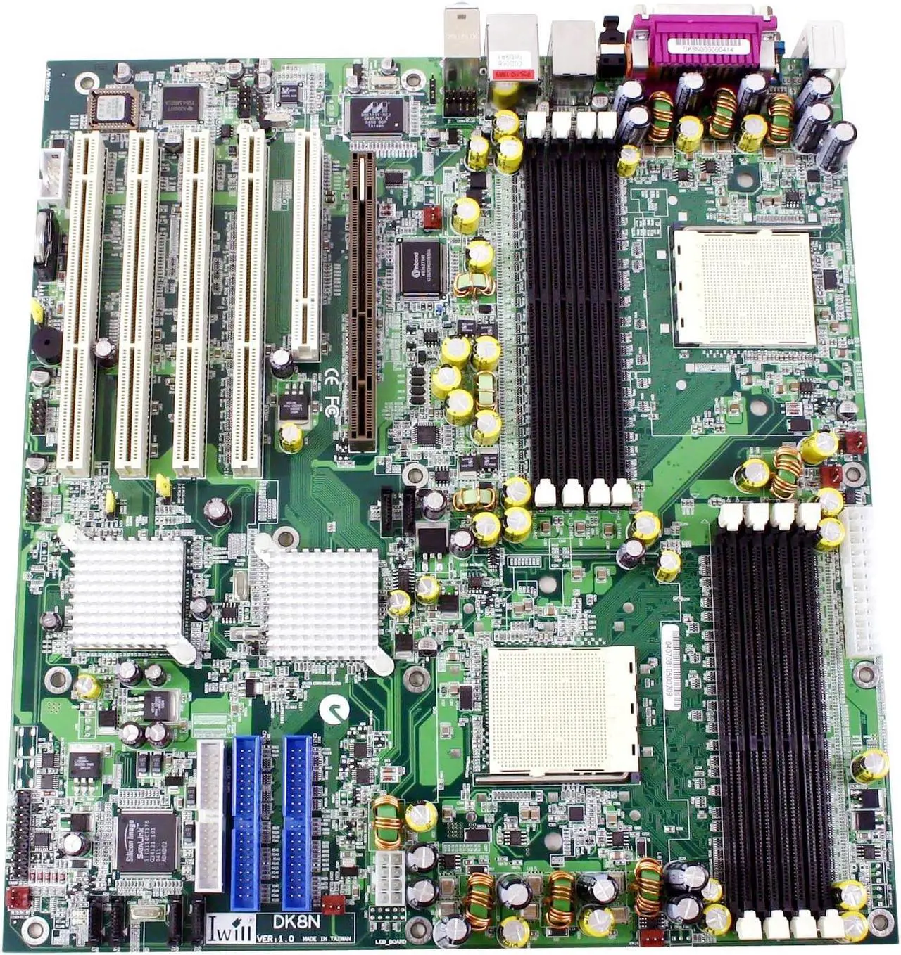 Iwill DK8N Extended ATX Server Motherboard - Newegg.com