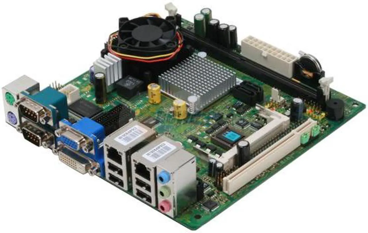 Open Box: MSI MS-9802-010 VIA C7/Eden NanoBGA2 1GHz onboard Mini ITX Motherboard / CPU Combo ...