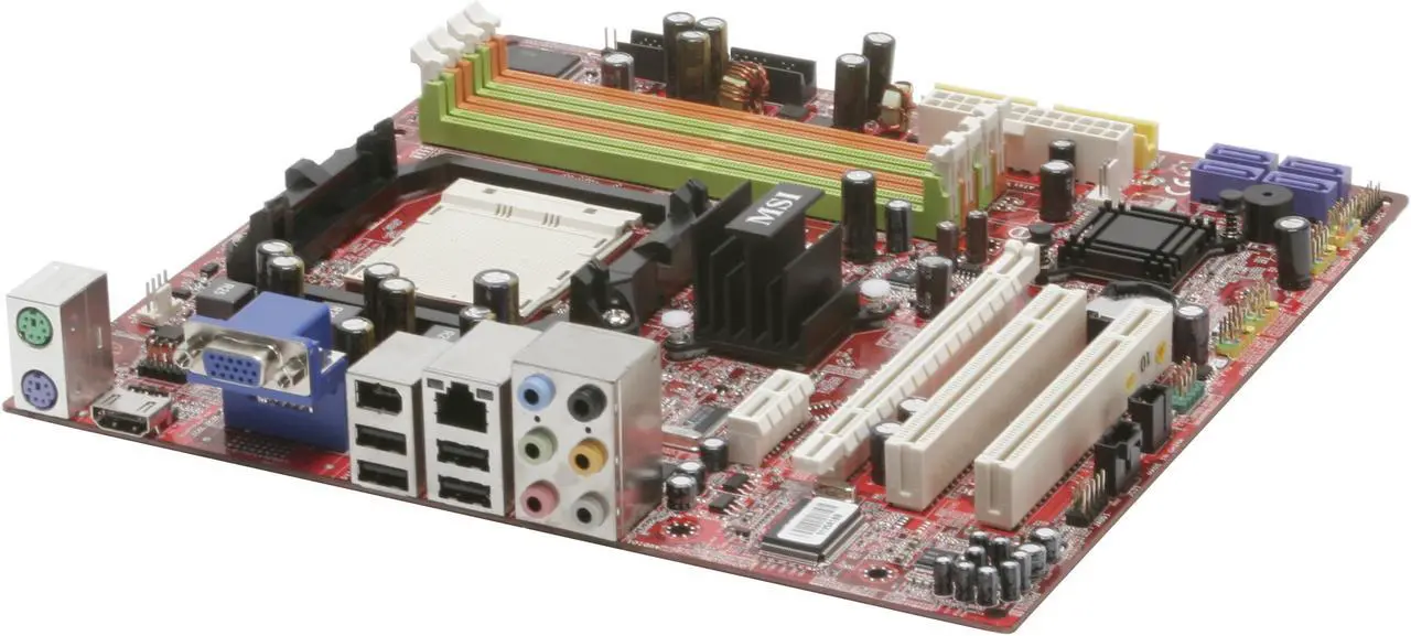 MSI K9AGM3-FIH AM2 Micro ATX AMD Motherboard - Newegg.com