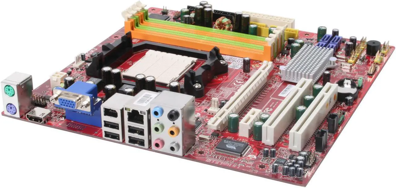 MSI K9NGM3-FIH AM2 Micro ATX AMD Motherboard - Newegg.com