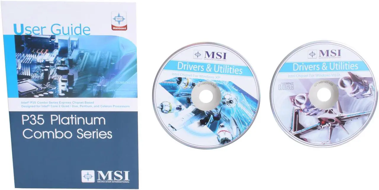 MSI P35 Platinum Combo LGA 775 ATX Intel Motherboard - Newegg.com