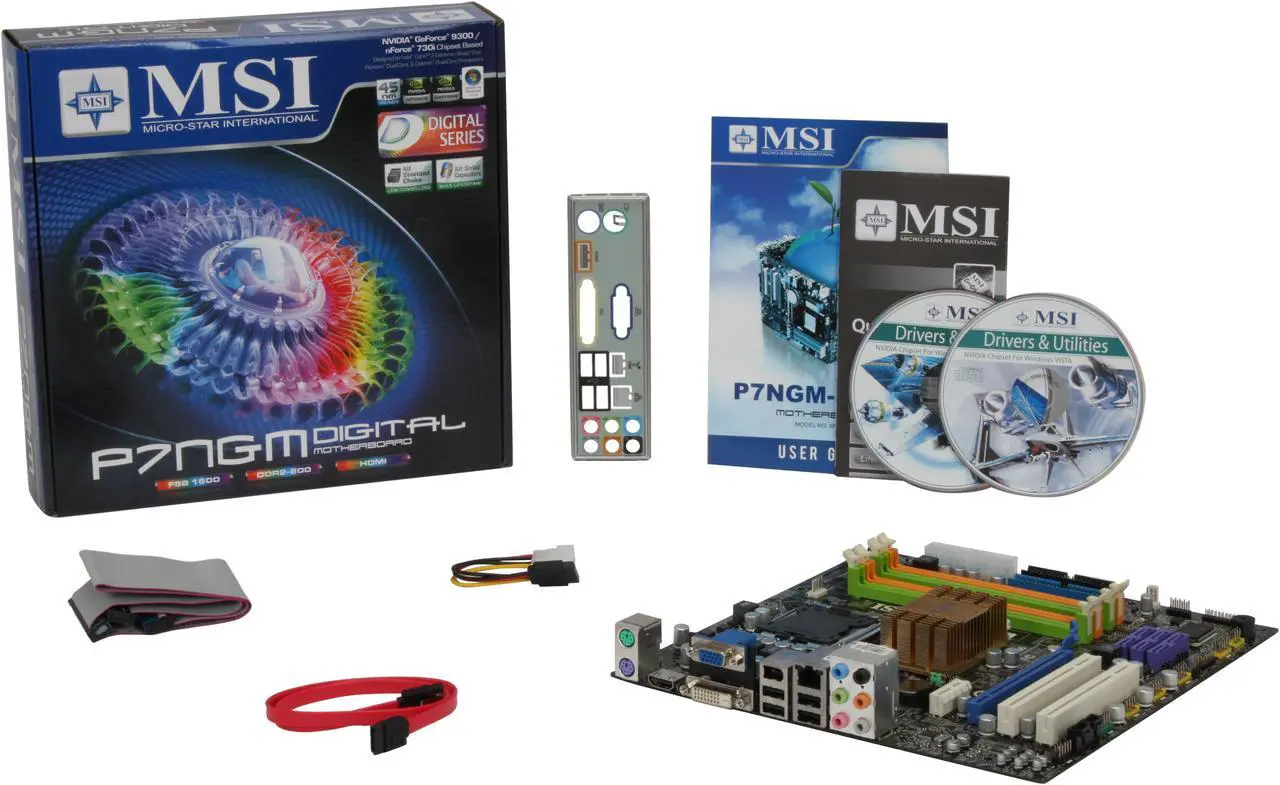 MSI P7NGM-Digital LGA 775 Micro ATX Intel Motherboard - Newegg.com