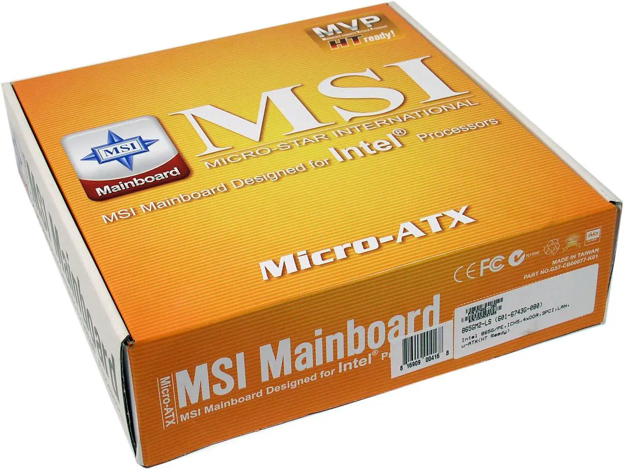 MSI 865GM2-LS Socket 478 Micro ATX Intel Motherboard - Newegg.com