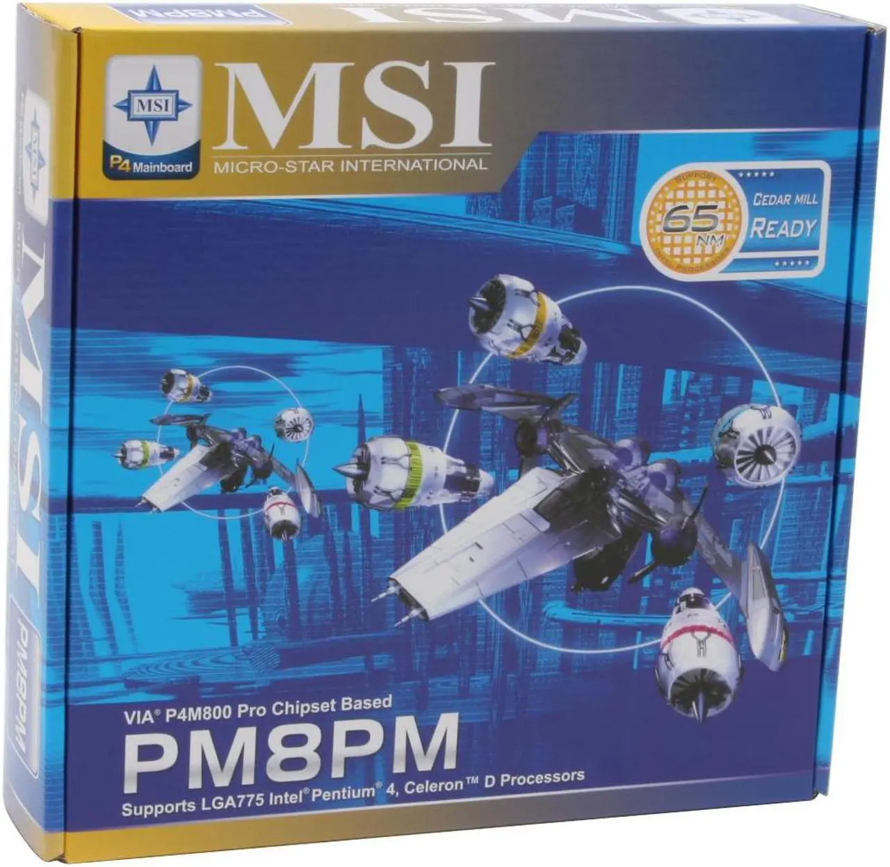 MSI PM8PM LGA 775 Micro ATX Intel Motherboard - Newegg.com