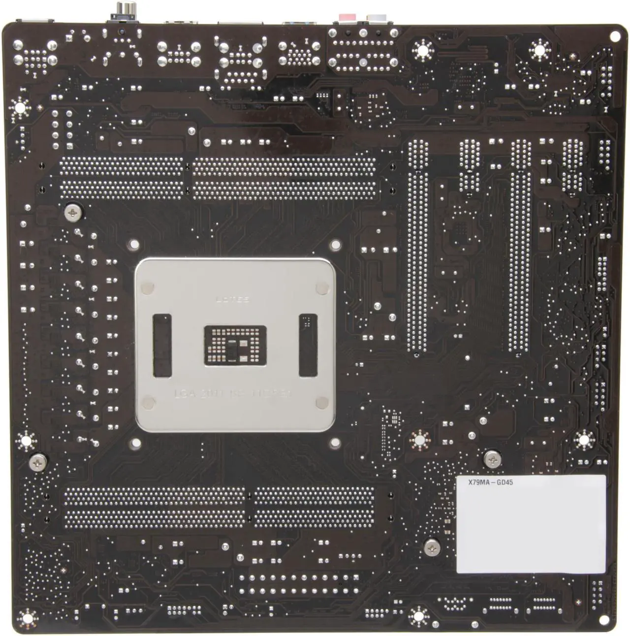 Open Box: MSI X79MA-GD45 LGA 2011 Micro ATX Intel Motherboard with UEFI ...